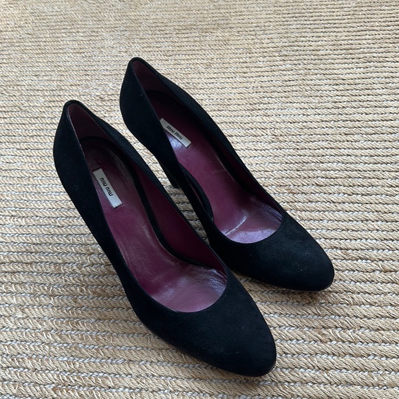 Miu Miu | Shoes | Vintage Miu Miu Heels Size 375 | Poshmark